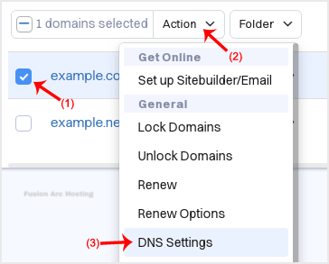 How to Update the DNS Nameservers at DynaDot